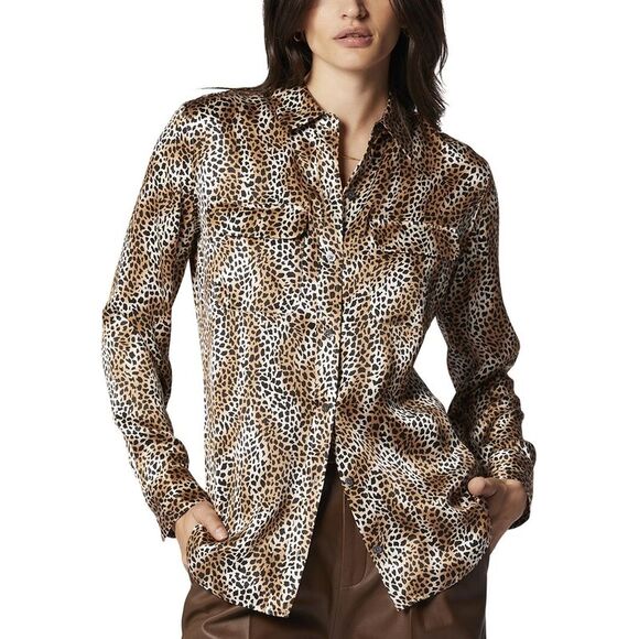 Equipment | Tops | Equipment Signature Silk Shirt | Poshmark